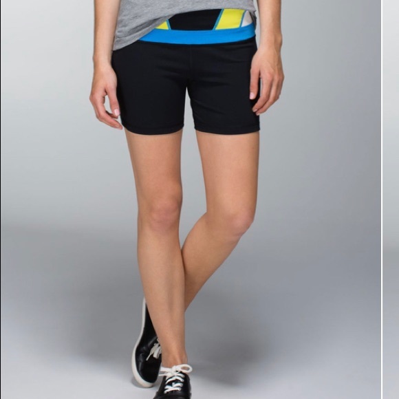 lululemon athletica | Shorts | Lululemon Groove Shorts 6 Reversible ...